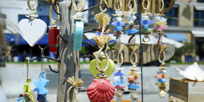 Assortment of Decorative Mobile Stock Photo - Image of backdrop ...