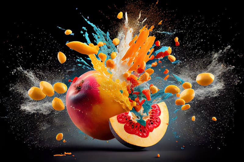 Juices Splashing Stock Illustrations – 119 Juices Splashing Stock ...