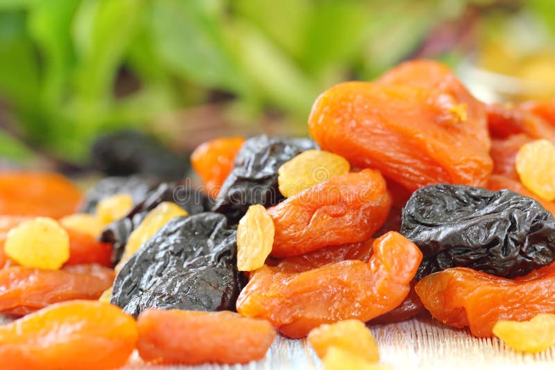 Assortment of dried fruit stock photo. Image of allsorts - 75386332