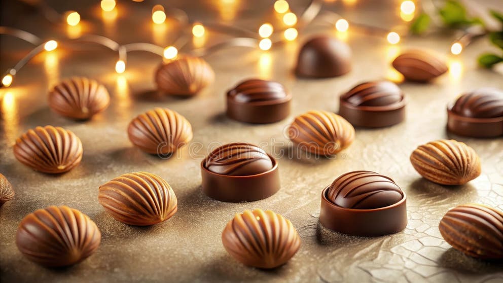 Shell Shaped Chocolates Stock Illustrations – 28 Shell Shaped ...