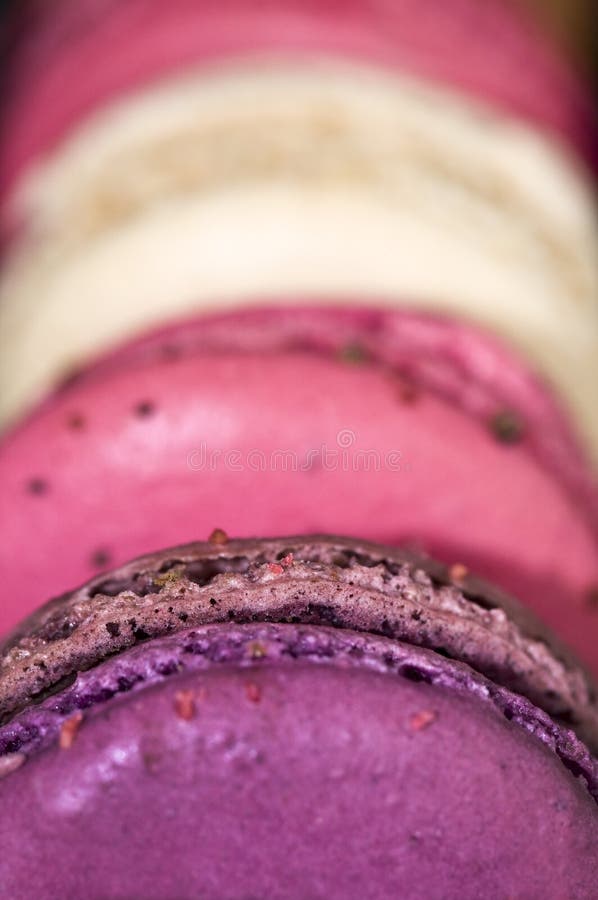 Assortment of French Macarons Stock Photo - Image of cooking, macaroons ...