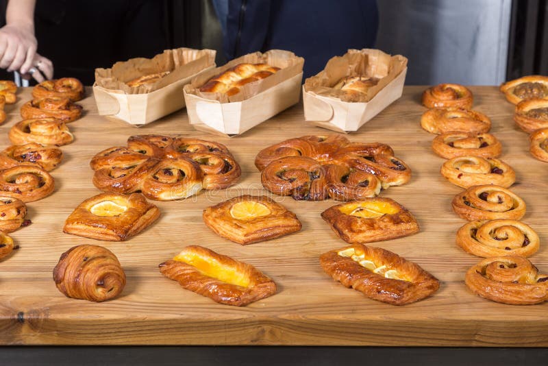 Assortment of Fresh Bakery Products Stock Image - Image of kitchen ...