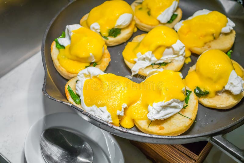 Assortment of Fresh Pastry on Table in Buffet . Stock Image - Image of ...