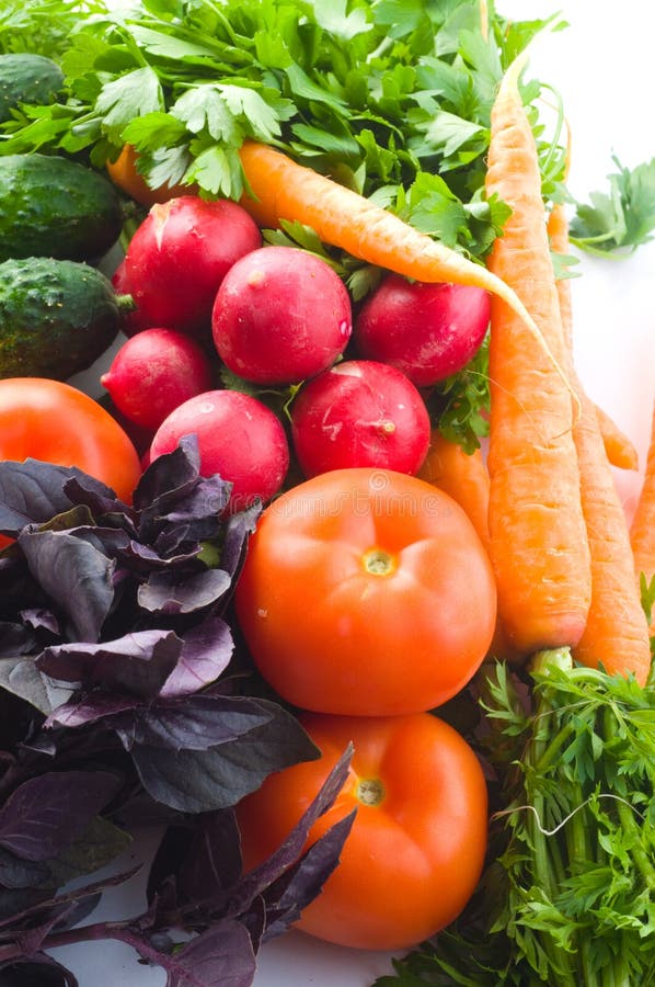 Assortment of Fresh Vegetables Stock Photo - Image of fruits, bright ...