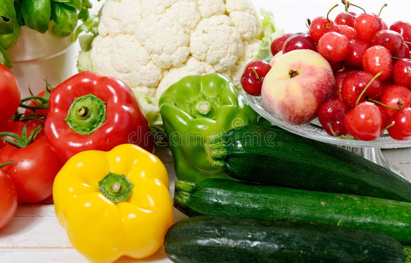 Assortment of Fresh Vegetables Stock Image - Image of ingredient ...