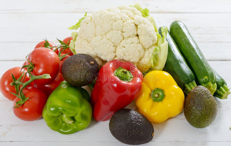 Assortment of Fresh Vegetables Stock Image - Image of vegetable ...