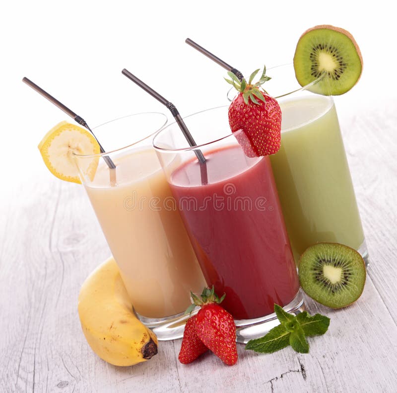 Assortment of fruit juice stock image. Image of smoothie - 31586649