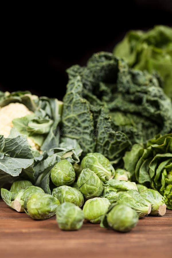 Assortment of Green Vegetables Stock Photo - Image of background ...
