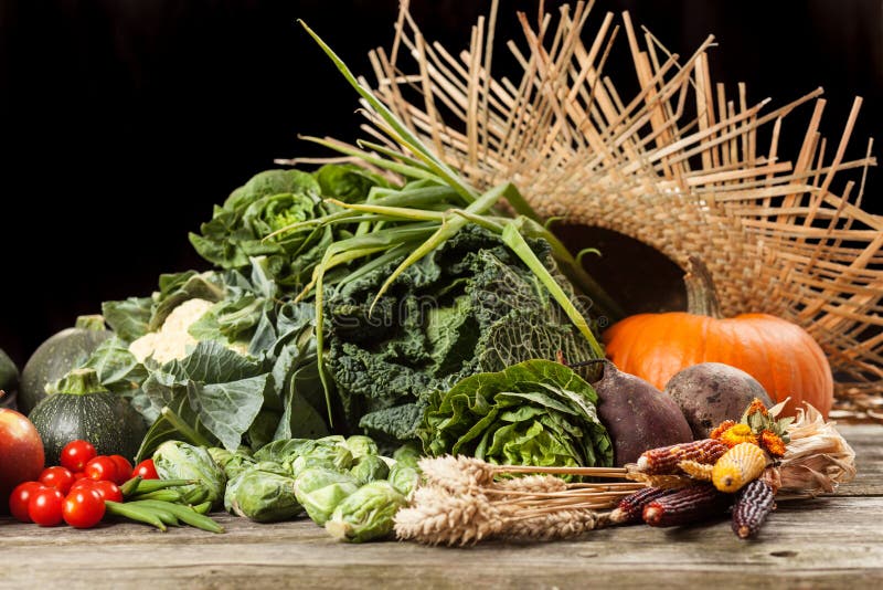 Assortment of Green Vegetables Stock Photo - Image of nature, lettuce ...