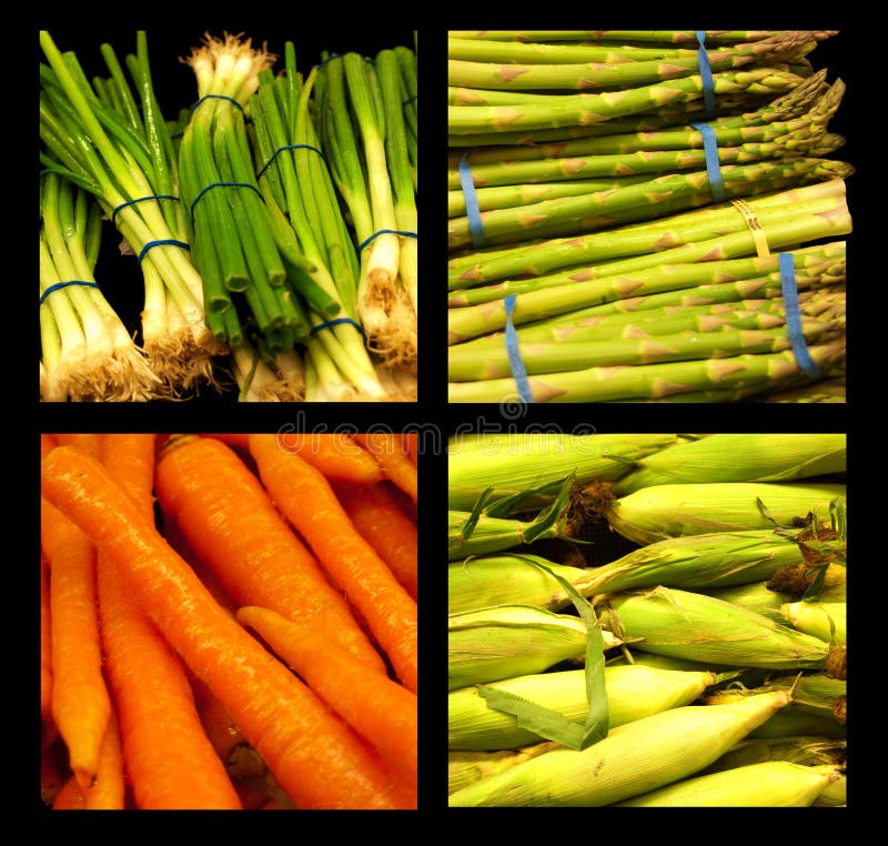 Assortment of Healthy Vegetables Stock Photo - Image of produce ...
