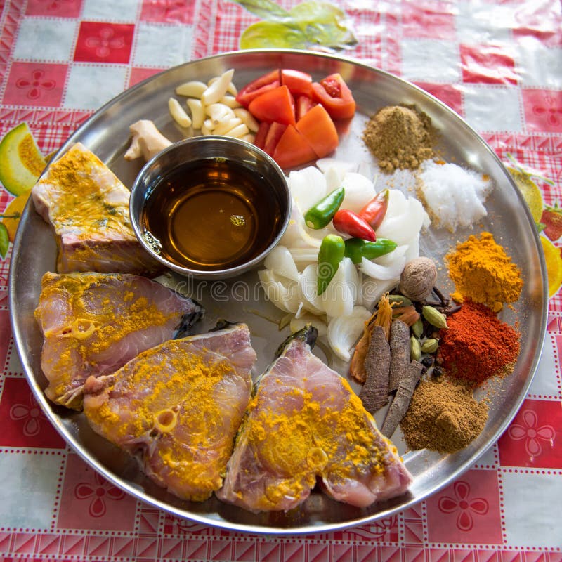 Assortment of Ingredients Cooking Ingredients and Raw Materials for ...