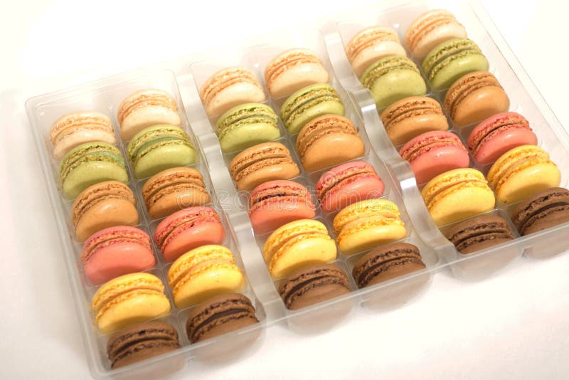 Macaroons stock photo. Image of colorful, biscuit, closeup - 35266496