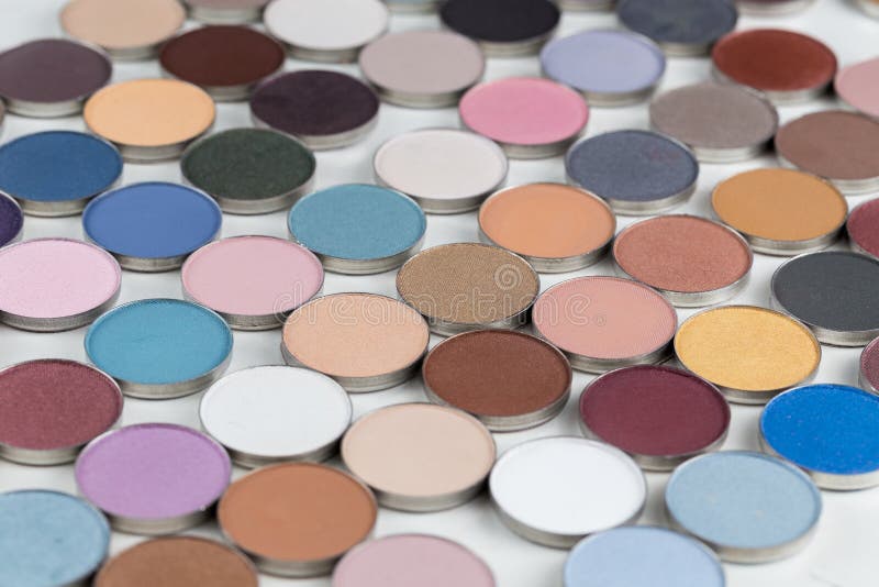 Assortment Make-up Cosmetics Powder Stock Image - Image of paint ...