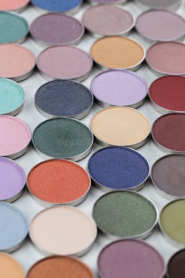 Assortment Make-up Cosmetics Powder Stock Photo - Image of fashion ...