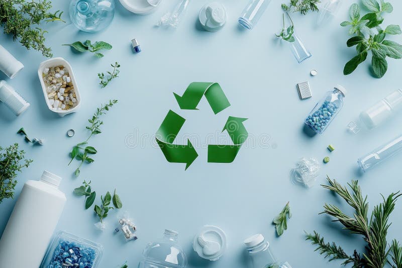 Recycling Concept with Natural Ingredients and Eco-friendly Materials ...