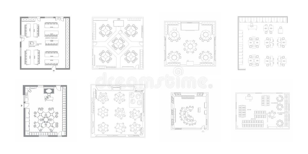 Floor Plan Designs Stock Illustrations – 258 Floor Plan Designs Stock ...