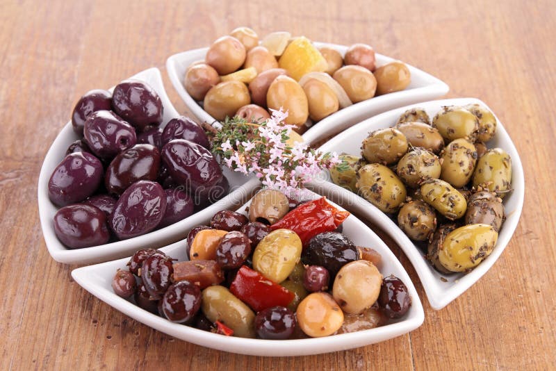 Assortment of olives stock photo. Image of olive, buffet - 31068296