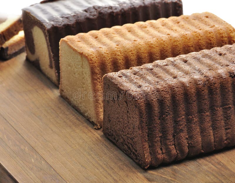 Pound Cakes stock image. Image of sweet, cutting, chocolate - 29721283