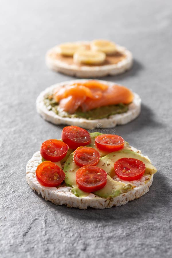 Assortment Puffed Rice Cake Stock Image - Image of gray, diet: 197043857