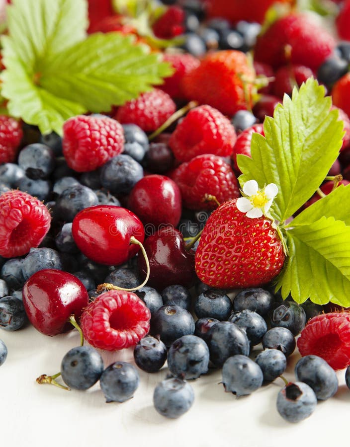Summer Fruits stock image. Image of source, blueberries - 20292917