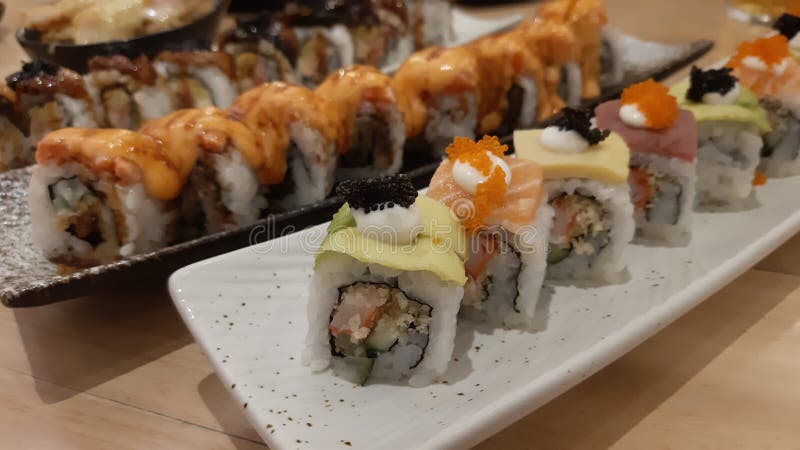 Seafood Soup Avocado Slices Toppings Stock Photos - Free & Royalty-Free ...