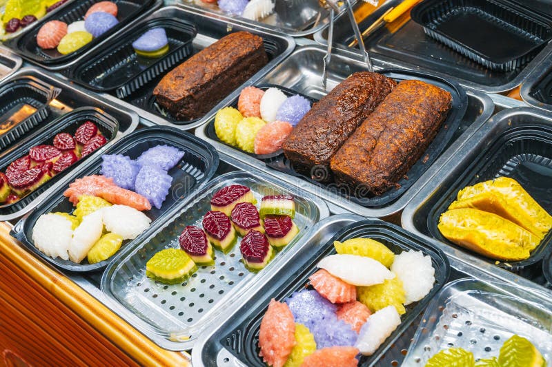 Assortment of Sweets, Pastries and Cupcakes at Buffet in the Restaurant ...