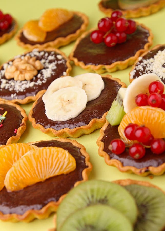 Assortment of tart stock photo. Image of cooked, orange - 22423104