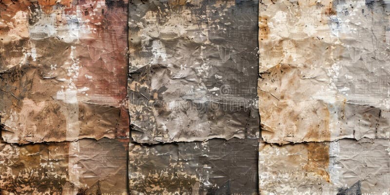 Assortment of Three Paper Sheets Showcasing Diverse Textures and Colors ...