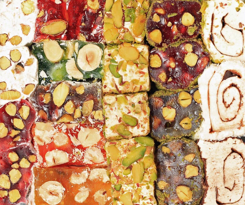 Assortment of Turkish Gourmet Delicacy Stock Photo - Image of egyptian ...