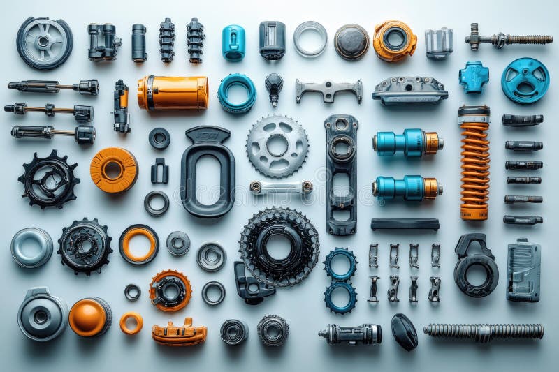 Assortment of Various Mechanical Parts, Suitable for Use in ...