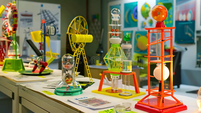 An Assortment of Various Types of Toys Neatly Arranged on a Table for ...