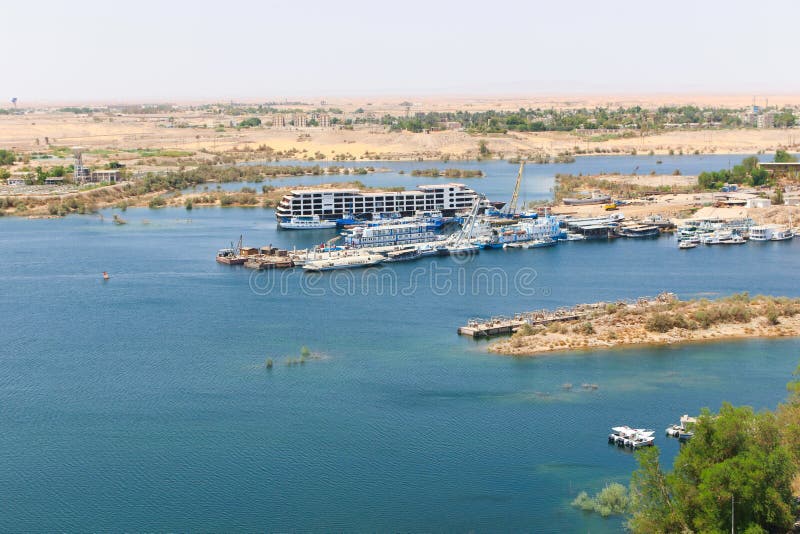 Assuan Dall'Egitto Superiore Fotografia Stock - Immagine di energia ...