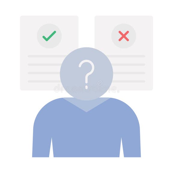 Assumption Flat Inside Vector Icon Which Can Easily Modify or Edit ...