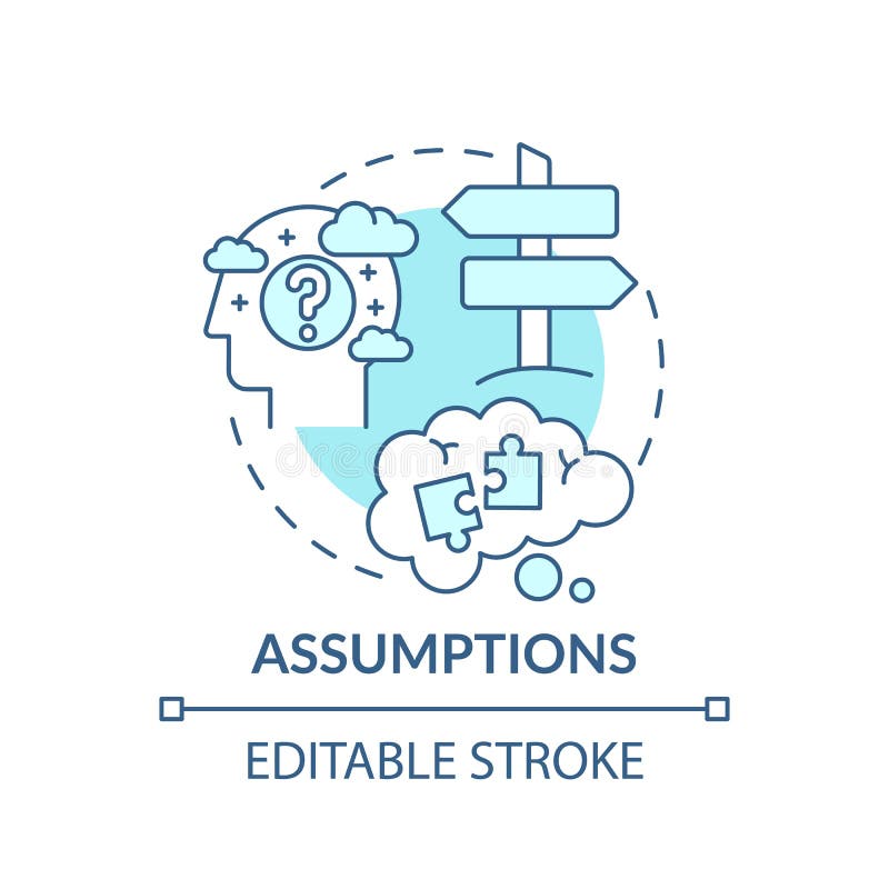 Assumptions Stock Illustrations – 626 Assumptions Stock Illustrations ...