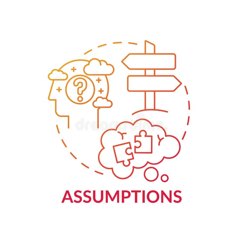 Assumptions Stock Illustrations – 495 Assumptions Stock Illustrations ...