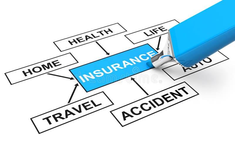 Assurance illustration stock. Illustration du assureur - 48765644