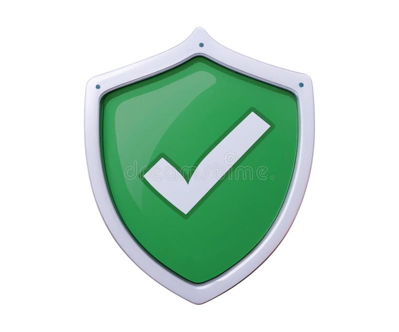 Assurance and Confidence, Featuring Elements Like a Checkmark, Shield ...