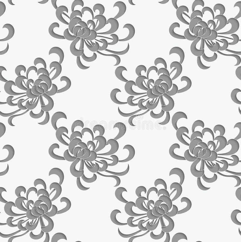 Paper art aster. stock vector. Illustration of graphic - 92348804