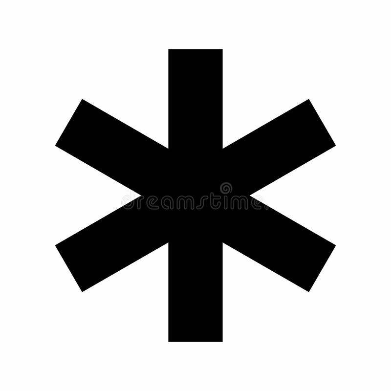Asterisk Symbol Illustrations Stock Illustration - Illustration of text ... Asterisk Symbol Illustrations Stock Illustration - Illustration of text ...