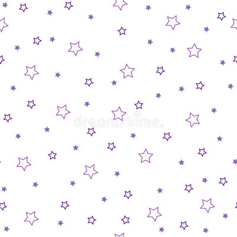 Asterisks Seamless Pattern. Design for Fabric, Wrapping Paper ...