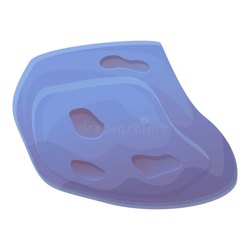 Asteroid Alien Icon, Cartoon Style Stock Vector - Illustration of rock ...