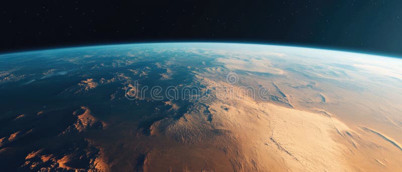 Asteroid Belt, Earth from Orbit, Space Station Observation Platform ...