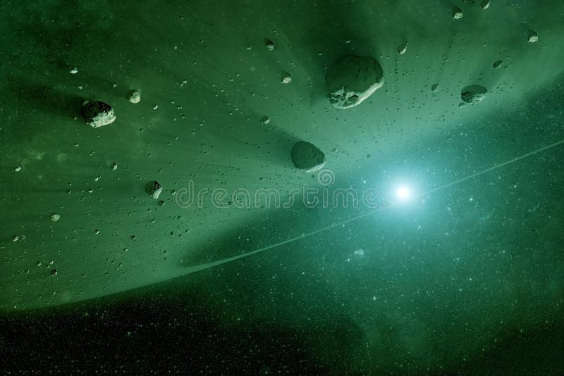 Of Asteroid Collision among Cosmic Dust. Elements of this Image ...