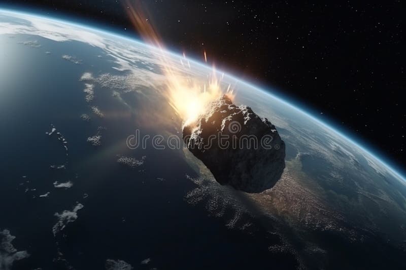 Earth Hit Meteor Stock Illustrations – 145 Earth Hit Meteor Stock ...