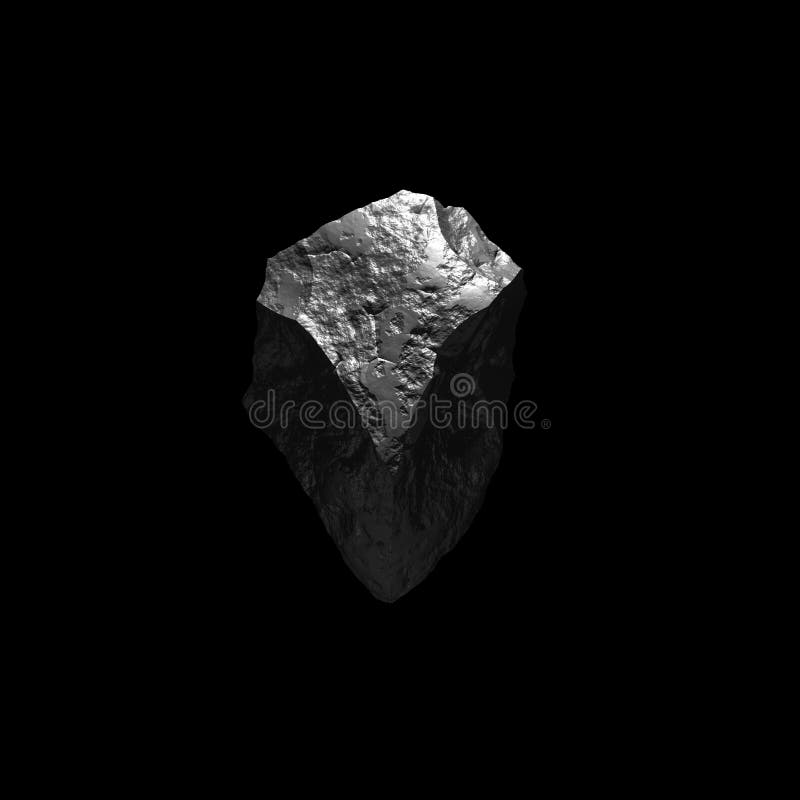 A Meteorite in Outer Space. Elements of this Image Were Furnished by ...