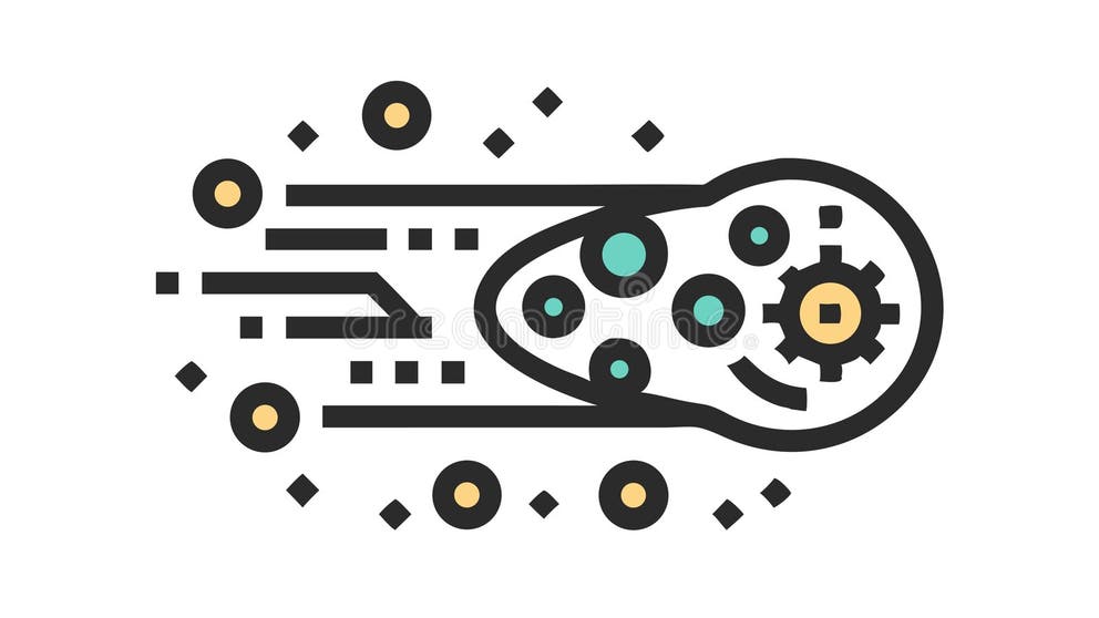 Asteroid Mining Processing, Space Resource Extraction, Vector Design ...