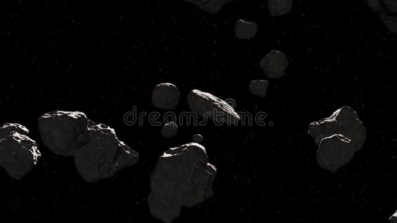 Asteroids in Solar System. Beautiful Asteroids Field, Beautiful ... Asteroids in Solar System. Beautiful Asteroids Field, Beautiful ...