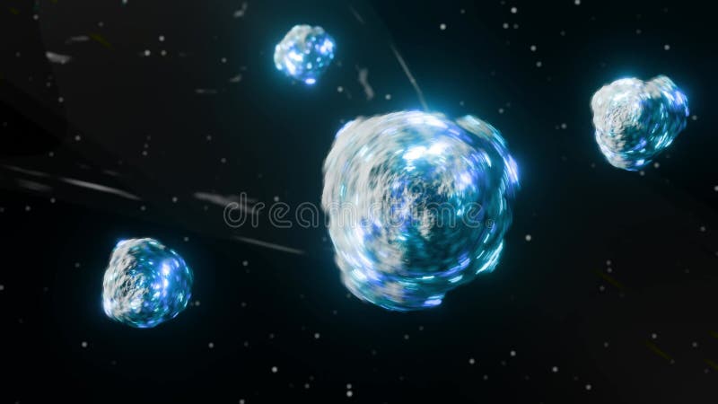 Asteroids Flies Through Space To The Earth Seamless Loop 3d Animation Outer Space Space And