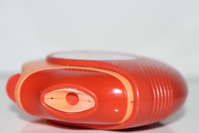 Metered Asthma Inhaler Top with Counter Stock Photo - Image of ...