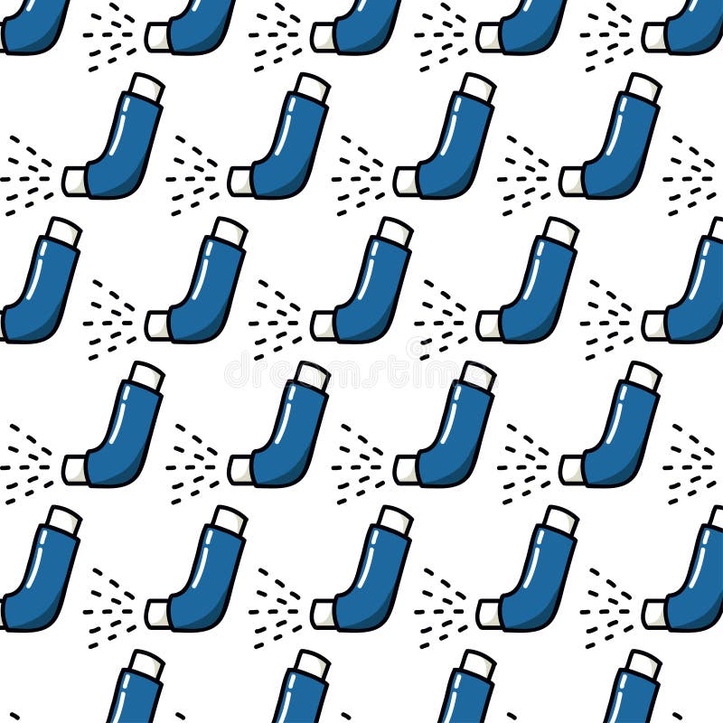 Inhaling Spray Stock Illustrations – 194 Inhaling Spray Stock ...